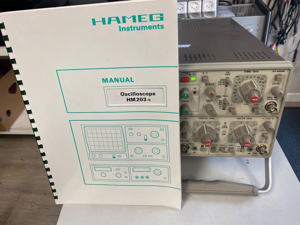 HAMEG 20 MHz Oscilloscope HM 203-6 (Gebraucht) in Gebenstorf für CHF ...