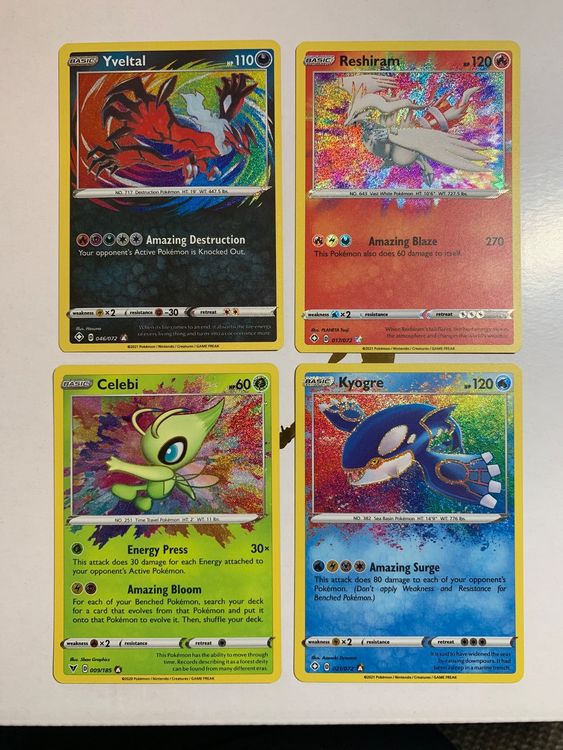 Pokemon Amazing Rare Karten | Kaufen auf Ricardo