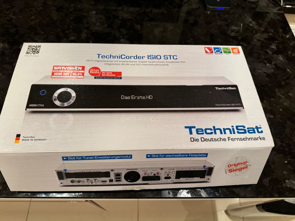 SAT Receiver Technisat ISIO STC mit 4 fach Tuner (Gebraucht) in ...