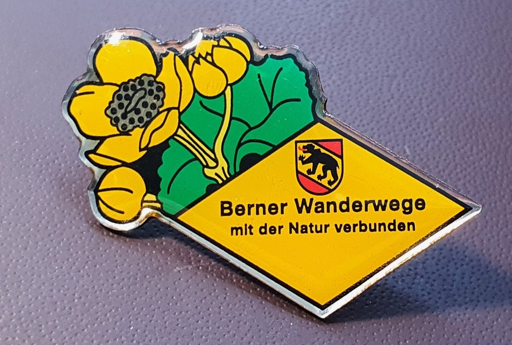 S652 - Pin Berner Wanderwege - mit der Natur verbunden (Gebraucht) in ...