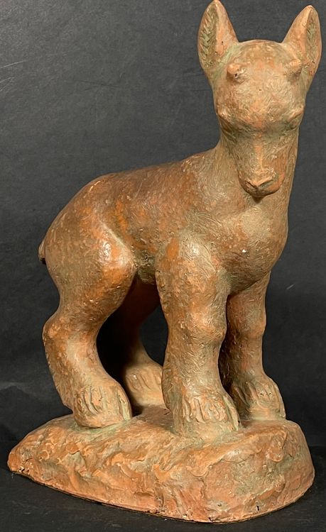 Terracotta Ziege Skulptur monogrammiert (Gebraucht) in Root für CHF 10 – mit Lieferung auf ...