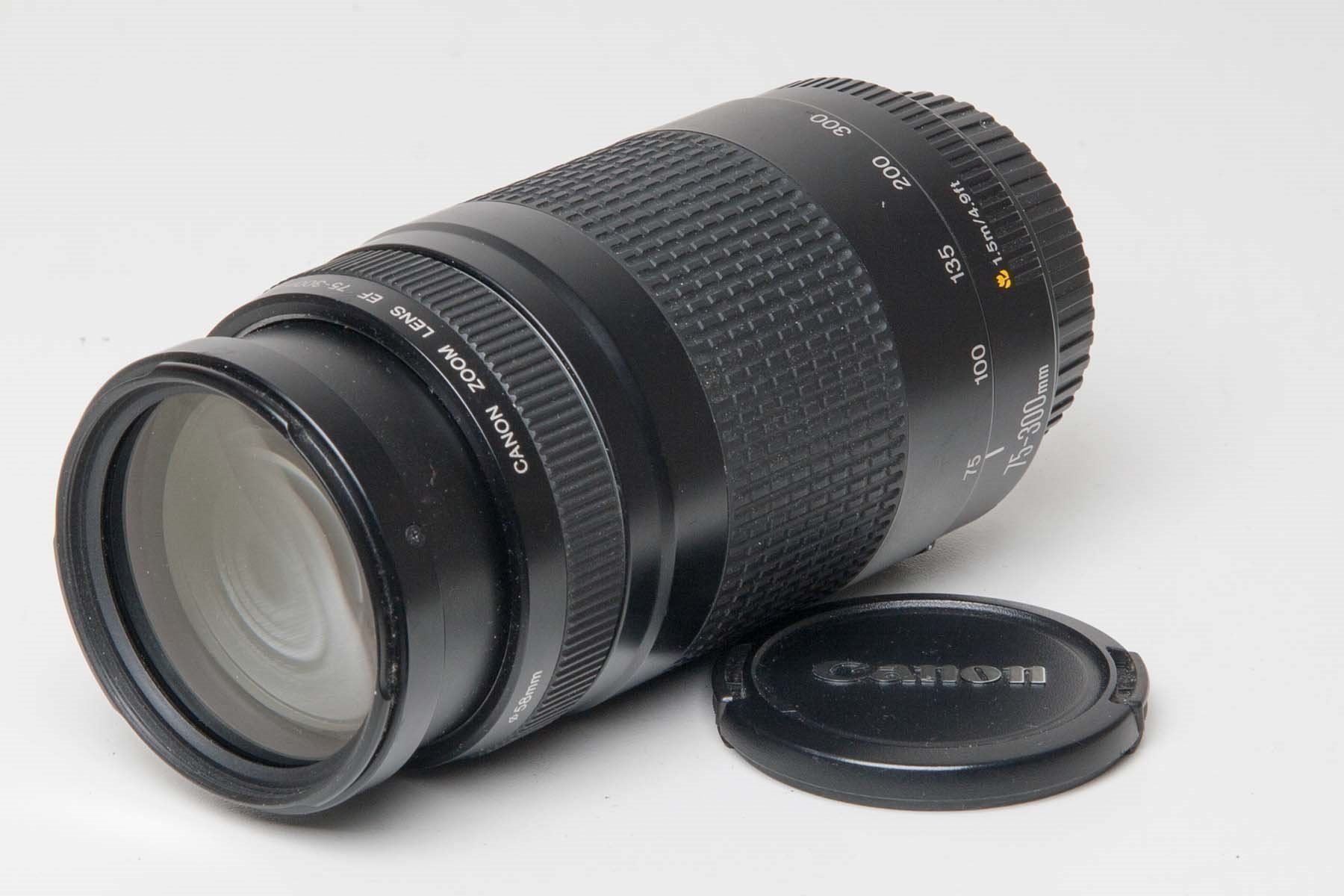 Canon EF 75-300mm f4-5,6 III TOP (Gebraucht) in Jona für CHF 120 – mit ...