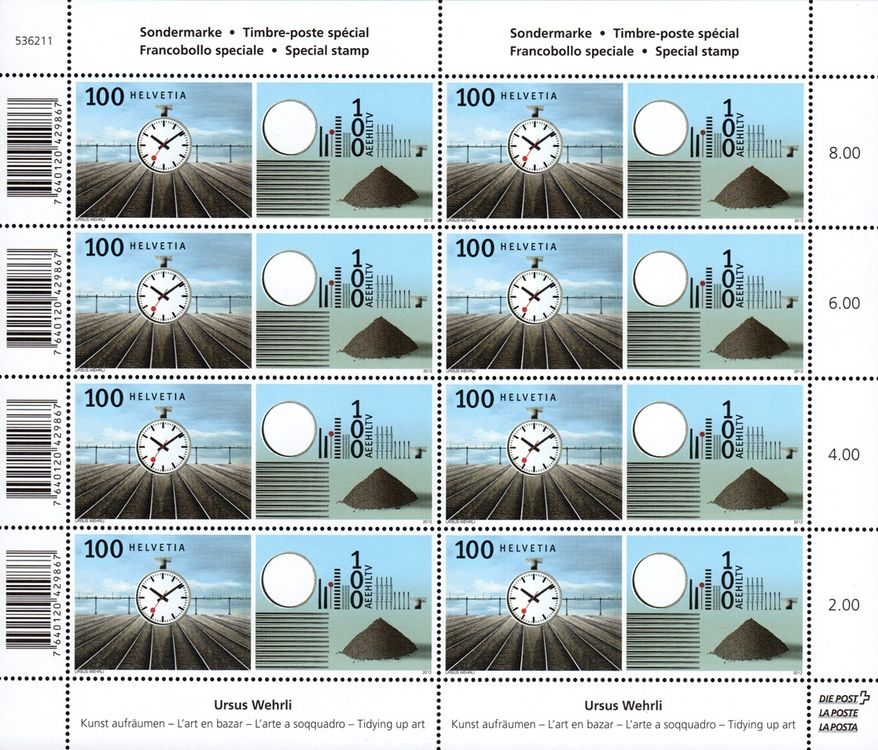 Bogen Bahnhofsuhr - Kunst aufräumen - Ursus Wehrli** (Neu (gemäss Beschreibung)) in Dottikon für ...