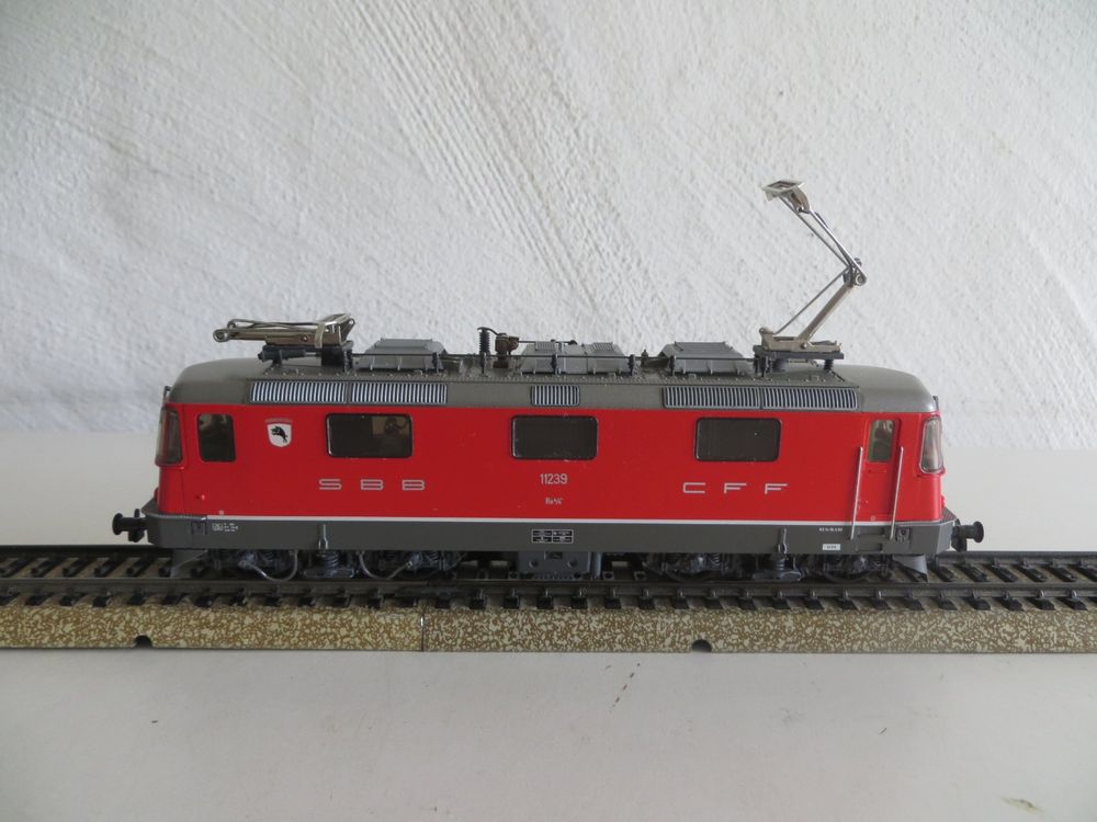 Hag H0: SBB Re 4/4 II rot 11239 Porrentruy, 212, WS, o. OVP (Gebraucht ...