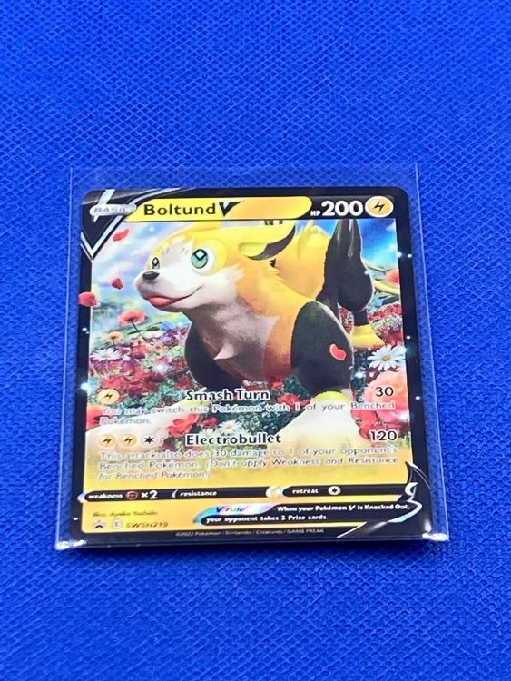 Pokemon Promo Black Star SWSH 219 Boltund V EN (Neu (gemäss Beschreibung)) in Baar für CHF 1 ...