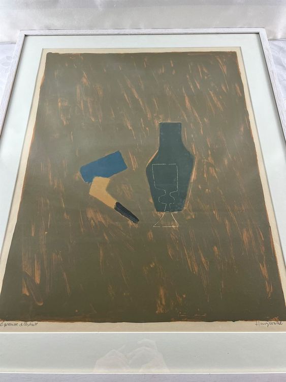 Alte Kolorierte Litho Handsigniert | Kaufen auf Ricardo