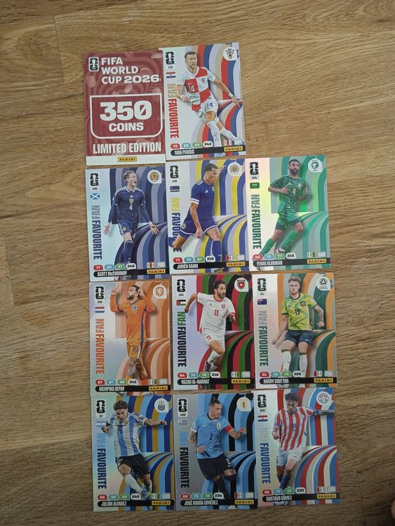 FIFA World Cup 2026 350 Coins Limited Edition Cards (Neu (gemäss ...