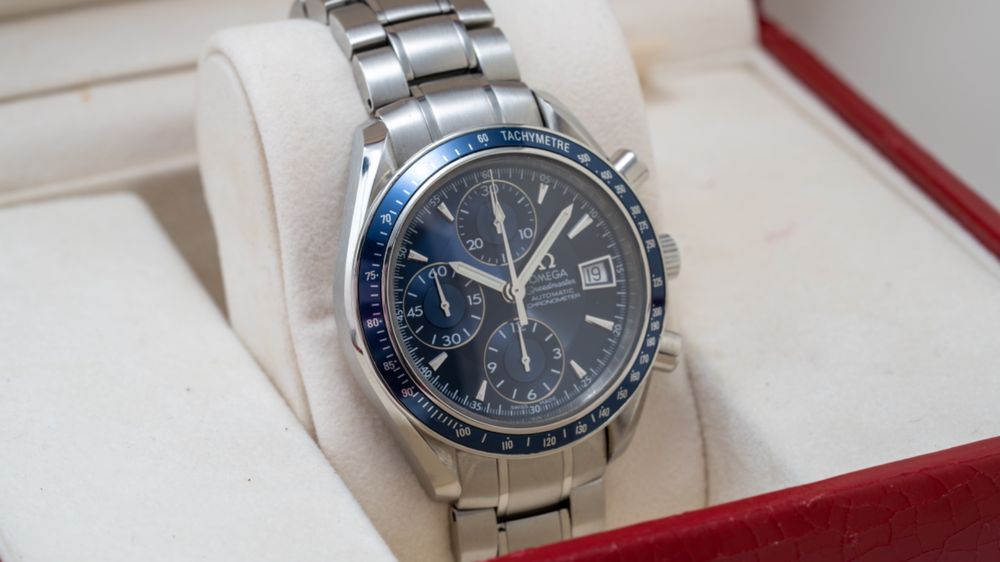 Omega Speedmaster Bleu full set (Gebraucht) in Genève für CHF 2300 ...