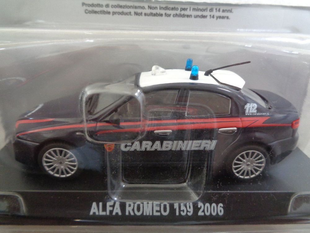 Altaya 1:43 Alfa Romeo 159 Police | Kaufen auf Ricardo