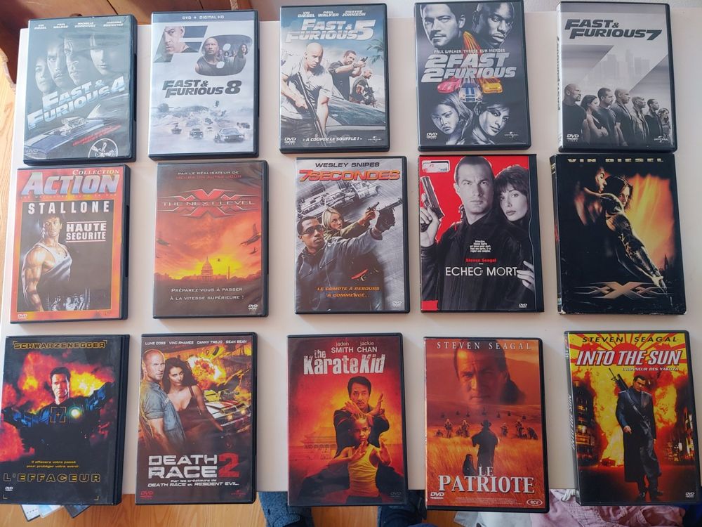 Collection de DVD (31 DVDs): Films d'action | Kaufen auf Ricardo