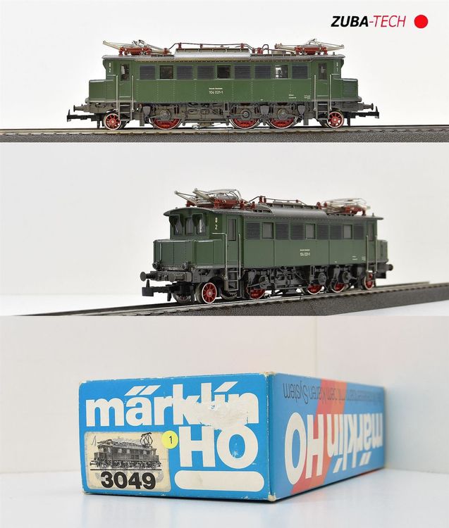 Märklin 3049 E-Lok BR 104 DB H0 WS OVP (Gebraucht) in St. Gallen für ...