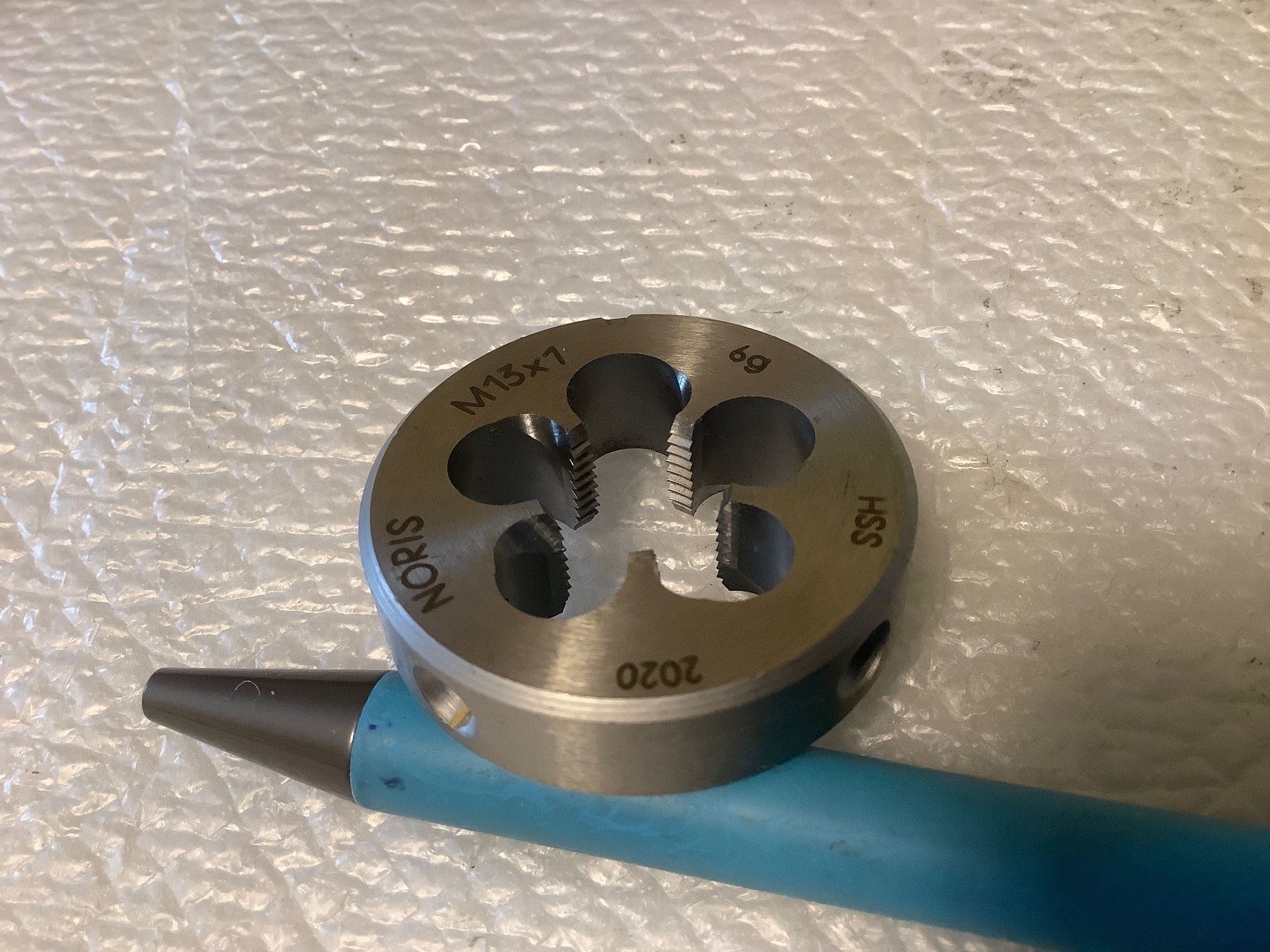 M13 x 1 HSS Schneideisen / Filière, Neu von NORIS Germany (Neu (gemäss ...