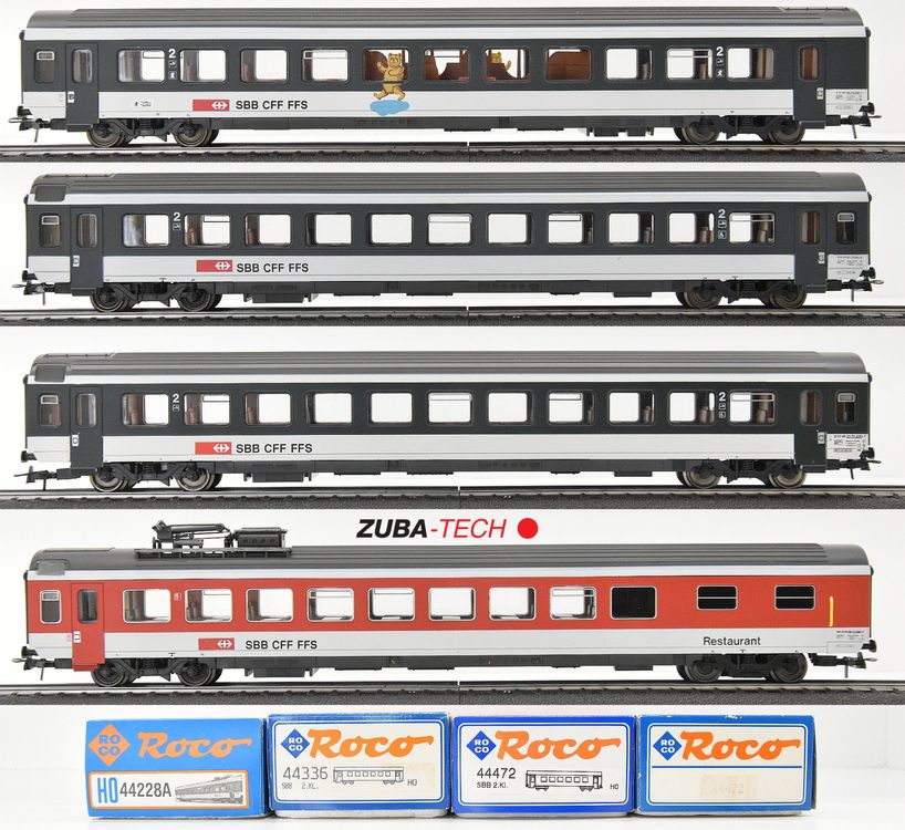 Roco 4x EW IV Personenwagen der SBB H0 GS mit OVP | Kaufen auf Ricardo