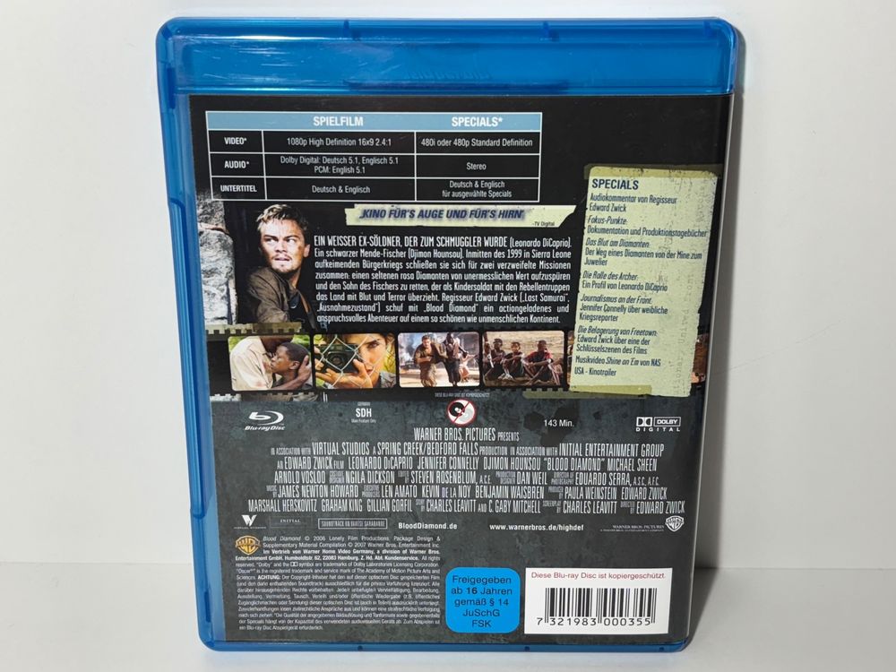 Blood Diamond Blu Ray | Kaufen auf Ricardo