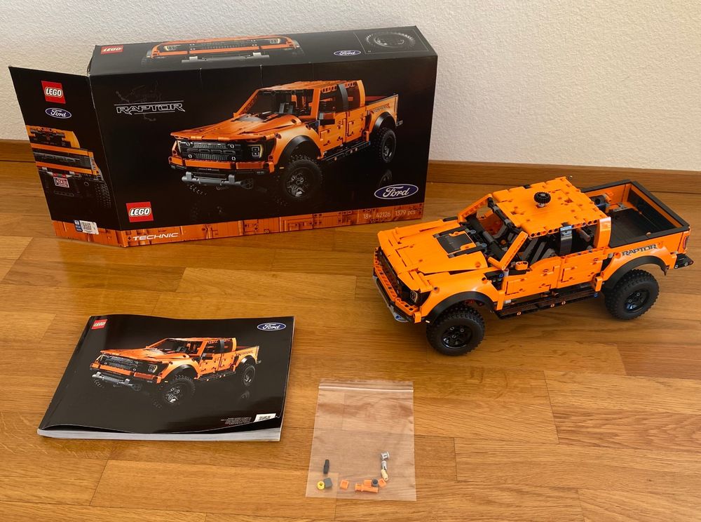 LEGO Technic 42126 Ford F-150 Raptor kpl. +OVP | Kaufen auf Ricardo