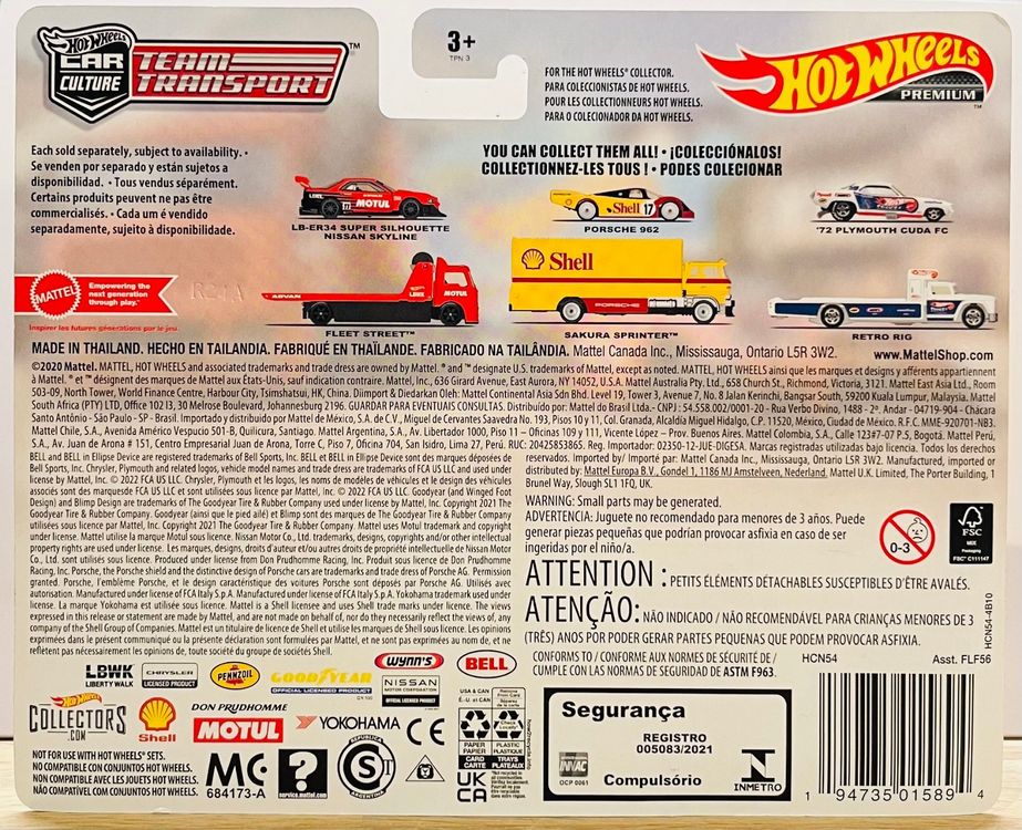 Hot Wheels - ER34 Super Silhouette Skyline (Team Transport) (Neu und ...