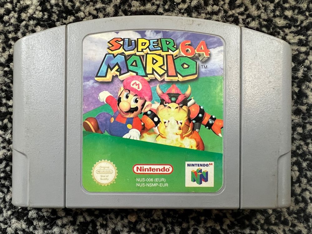 Nintendo 64 (N64) Spiel - Super Mario | Kaufen auf Ricardo