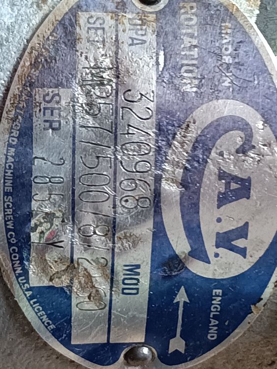 Bührer OP17 PP17 Einspritzpumpe CAV Perkins AD4.203 CAV (Gebraucht) in Schlatt TG für CHF 150 ...