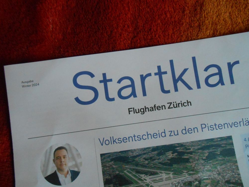 2 Startklar / Flughafen Zürich " Poster " 42 x 30 cm (Gebraucht) in Schindellegi für CHF 1.6 ...