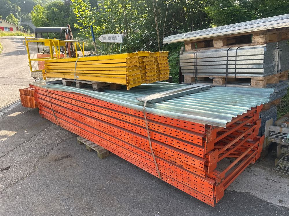 grosser Posten Palettenregal Palettengestell 450cm hoch (Gebraucht) in Necker für CHF 2500 – nur ...