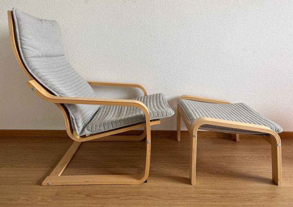 Ikea Poang Hocker