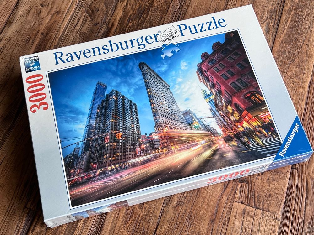 Ravensburger Puzzle 3000 Teile – Flat Iron Building | Kaufen auf Ricardo