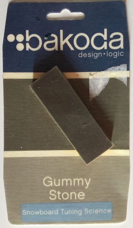 BAKODA - GUMMY STONE - Snowboard Tuning Science OVP | Kaufen auf Ricardo