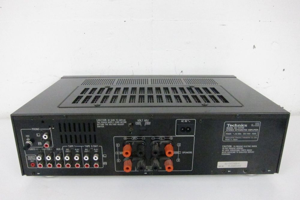 Technics SU-VX720 Stereo Verstärker MOS Class AA (Gebraucht) in ...