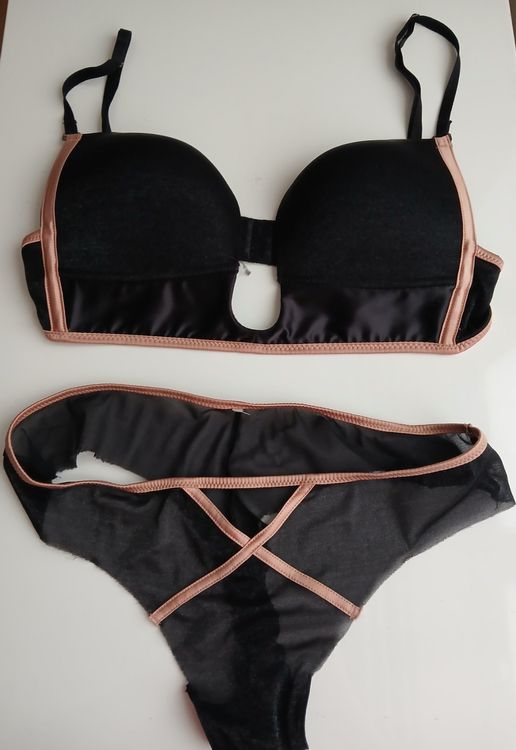 Dessous Set BH + Slip. Schöner Schnitt. BH Gr. 80 B. NEU (Neu und ...
