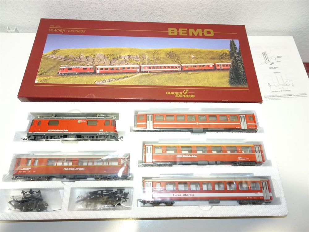 Bemo Glacier Express RhB HOm 7258 120 (Gebraucht) in Luzern für CHF 240.9 – mit Lieferung auf ...