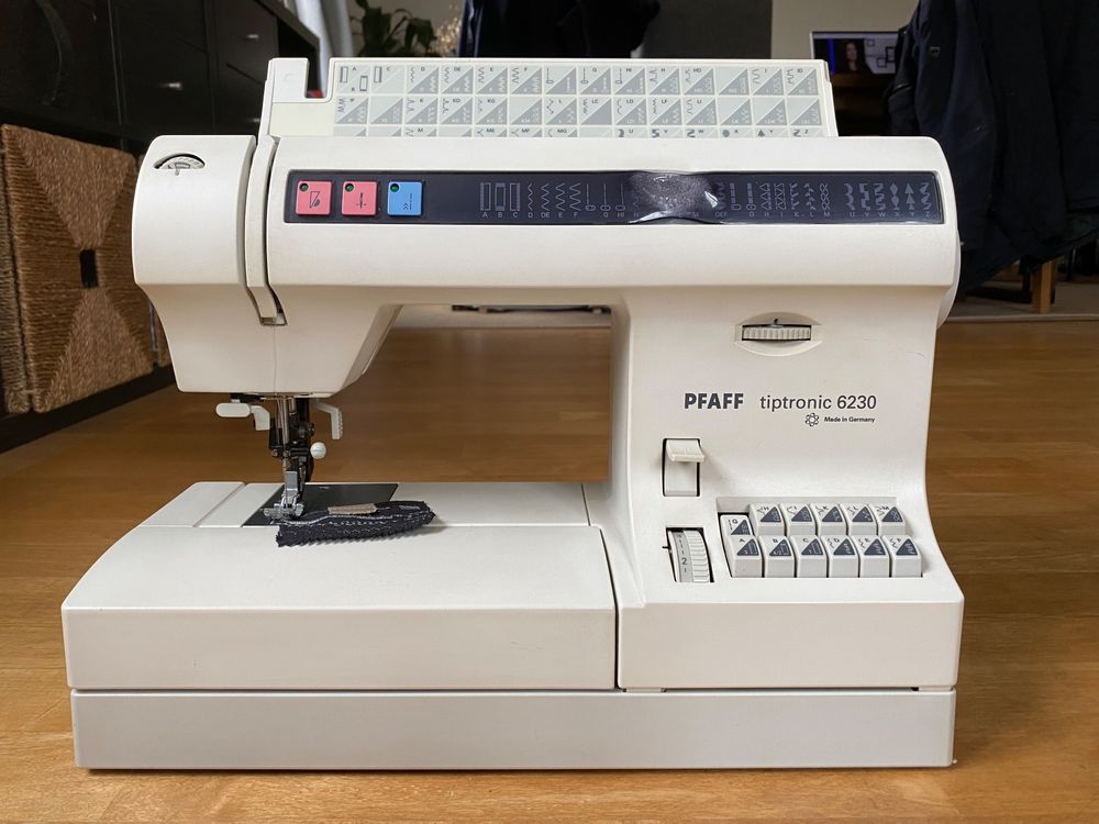 Nähmaschine PFAFF tiptronic 6230, mit IDT, ab Fr. 1.-- (Gebraucht) in ...