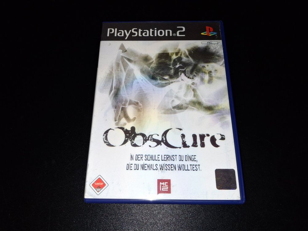 Obscure - Special Edition Hologramm Cover - PS2 (Gebraucht) in ...
