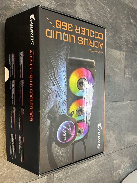Gigabyte AORUS LIQUID COOLER 360 AIO CPU Wasserkühler (Gebraucht) in Menziken für CHF 13 – mit ...