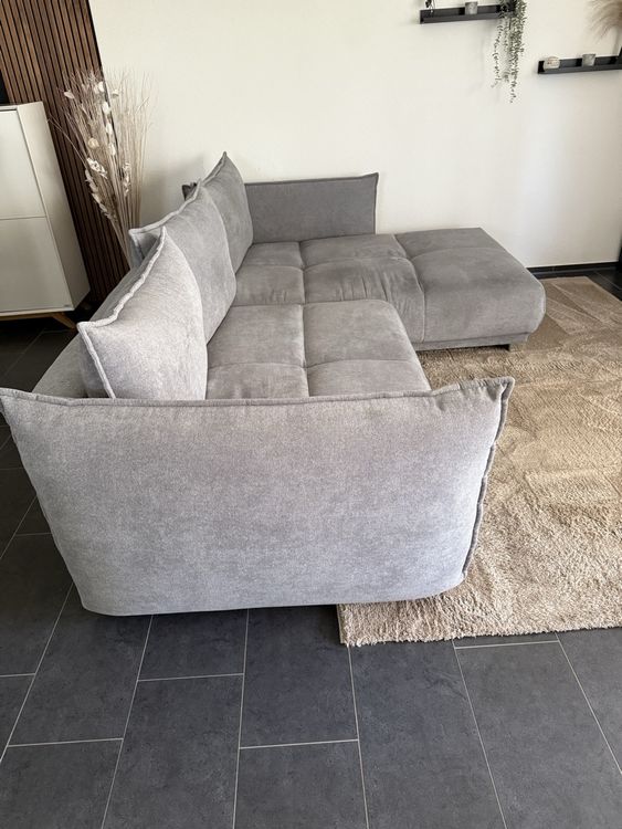 Eckboxspring Sofa mit Bettfunktion (Gebraucht) in Gerlafingen für CHF ...