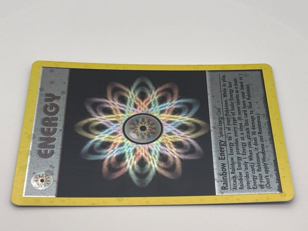 Rainbow Energy Holo Pokémon WotC League Promo 2002 (Neu (gemäss ...