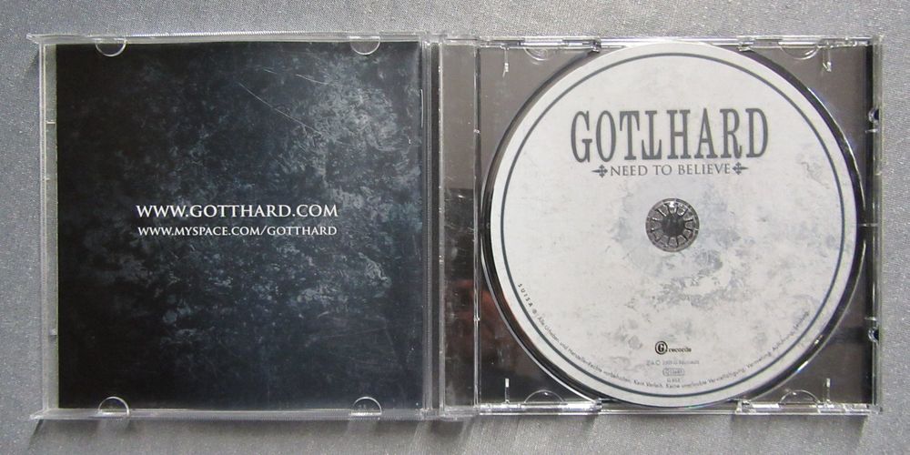 Gotthard - Need to believe - CD ab CHF 3.00 | Kaufen auf Ricardo