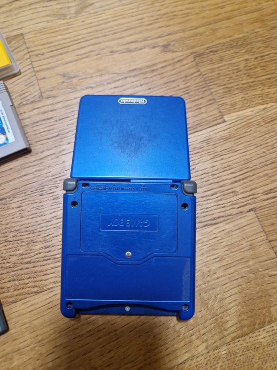 Gameboy Advance SP und div. Games (Gebraucht) in Rain für CHF 120 – mit ...