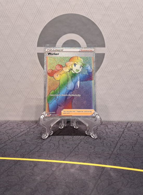 WORKER RAINBOW 209/195 SILVER TEMPEST POKEMON KARTE | Kaufen auf Ricardo