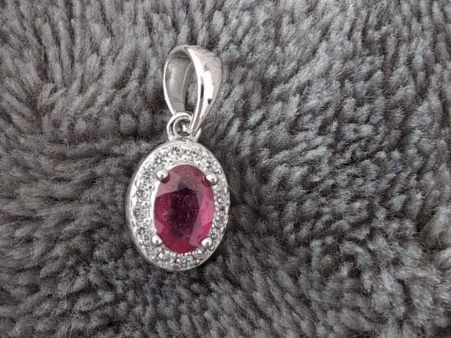 5,85ct Rubin Anreiz/anhaenger (Gebraucht) in Oberegg für CHF 20 – mit Lieferung auf Ricardo kaufen