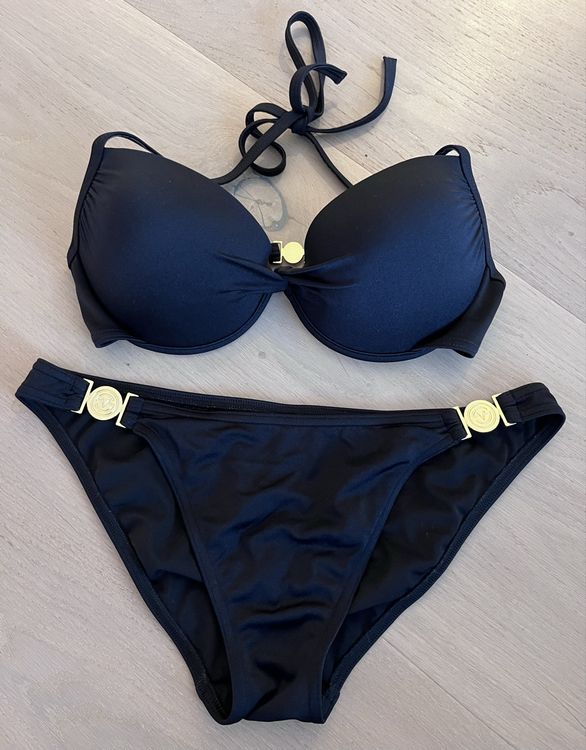 Victoria's Secret Bikini Set, Schwarz mit Gold💫 (Gebraucht) in ...