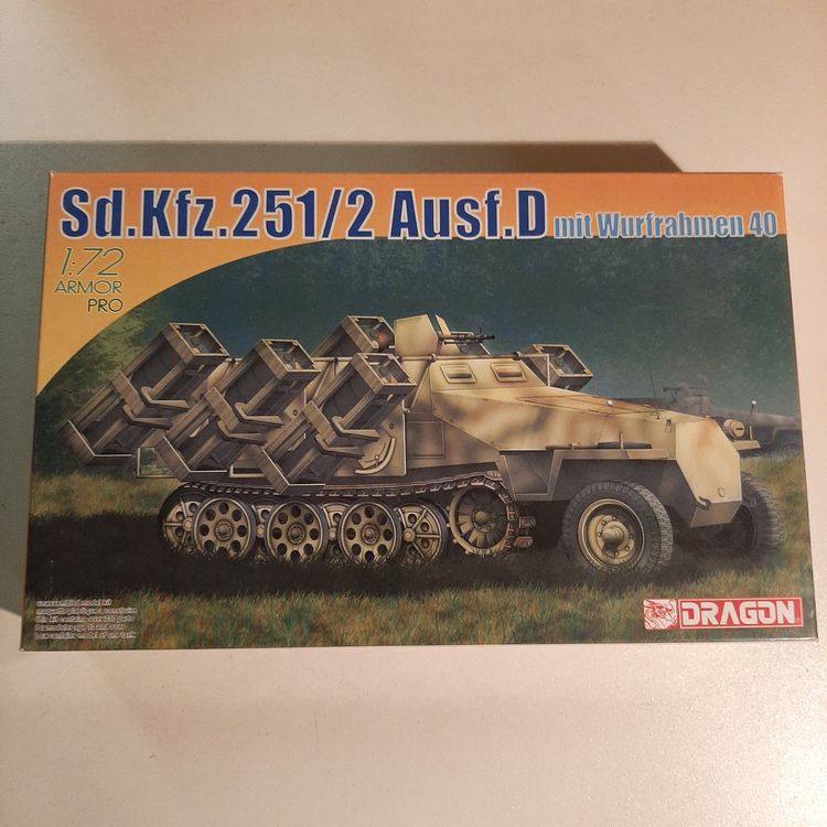 33 .... Sd.Kfz. 251/2 Ausf. D Wurfrahmen 40 .. Dragon 7310 | Kaufen auf ...