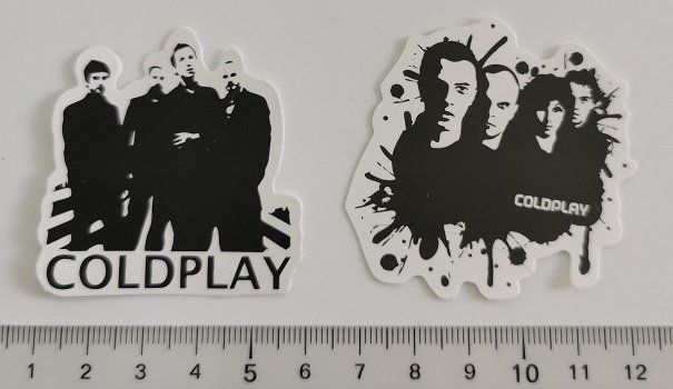 Coldplay - 1 Sticker und 1 Aufkleber (Gebraucht) in Wilen b. Wollerau ...