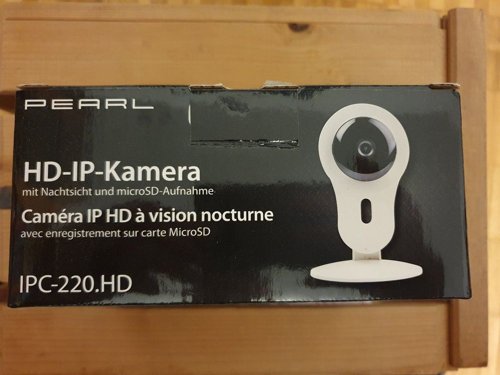 HD-IP-Kamera IPC-220.HD (Neu und originalverpackt) in St. Gallen für CHF 4 – mit Lieferung auf ...