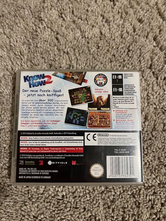 Know How 2 für Nintendo DS (Gebraucht) in Winkel für CHF 7 – mit ...