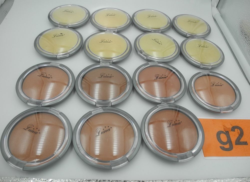 Luna Cosmetics 15 Stk. Compact Pouder, Nr. g2 (Neu (gemäss Beschreibung ...