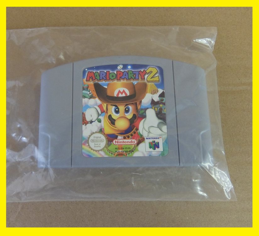 Mario Party 2 Nintendo 64 (NUS-EUR-1) NEUWERTIG (Neu (gemäss ...