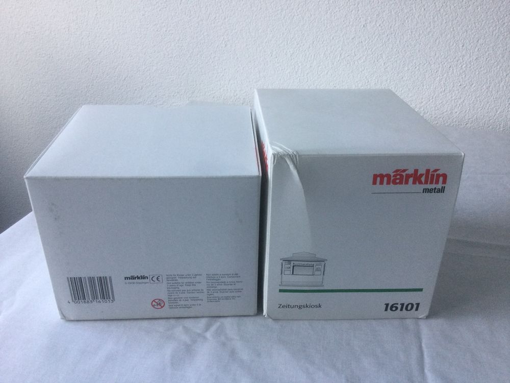 Märklin 16101 Zeitungskiosk Replika, neu mit Zertifikat, OVP | Kaufen ...