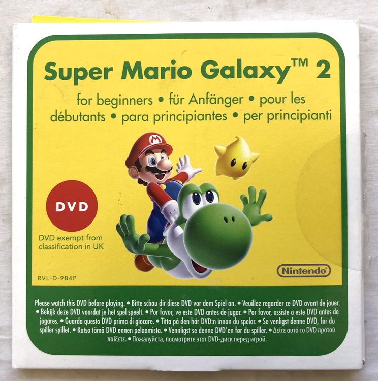 Nintendo Wii - Super Mario Galaxy 2 - DVD für Anfänger (Gebraucht) in ...