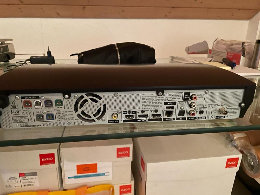 Sony; Blue-Ray Player & Dolby Surround System inkl. Kabel (Gebraucht ...