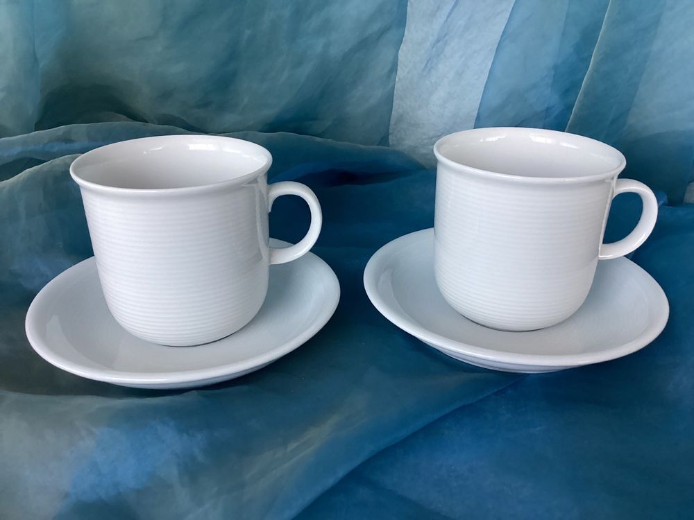 Thomas/ 2 Stk. grosse Tassen mit Teller / Rosenthal group | Kaufen auf ...